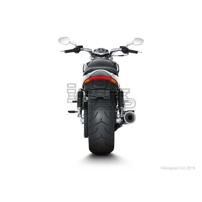 Ligne Complète AKRAPOVIC Open Line Harley V-ROD MUSCLE 1200 et V-ROD ...