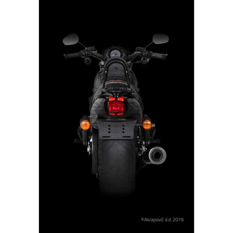 Ligne Complète AKRAPOVIC Open Line Harley V-ROD MUSCLE 1200 et V-ROD ...